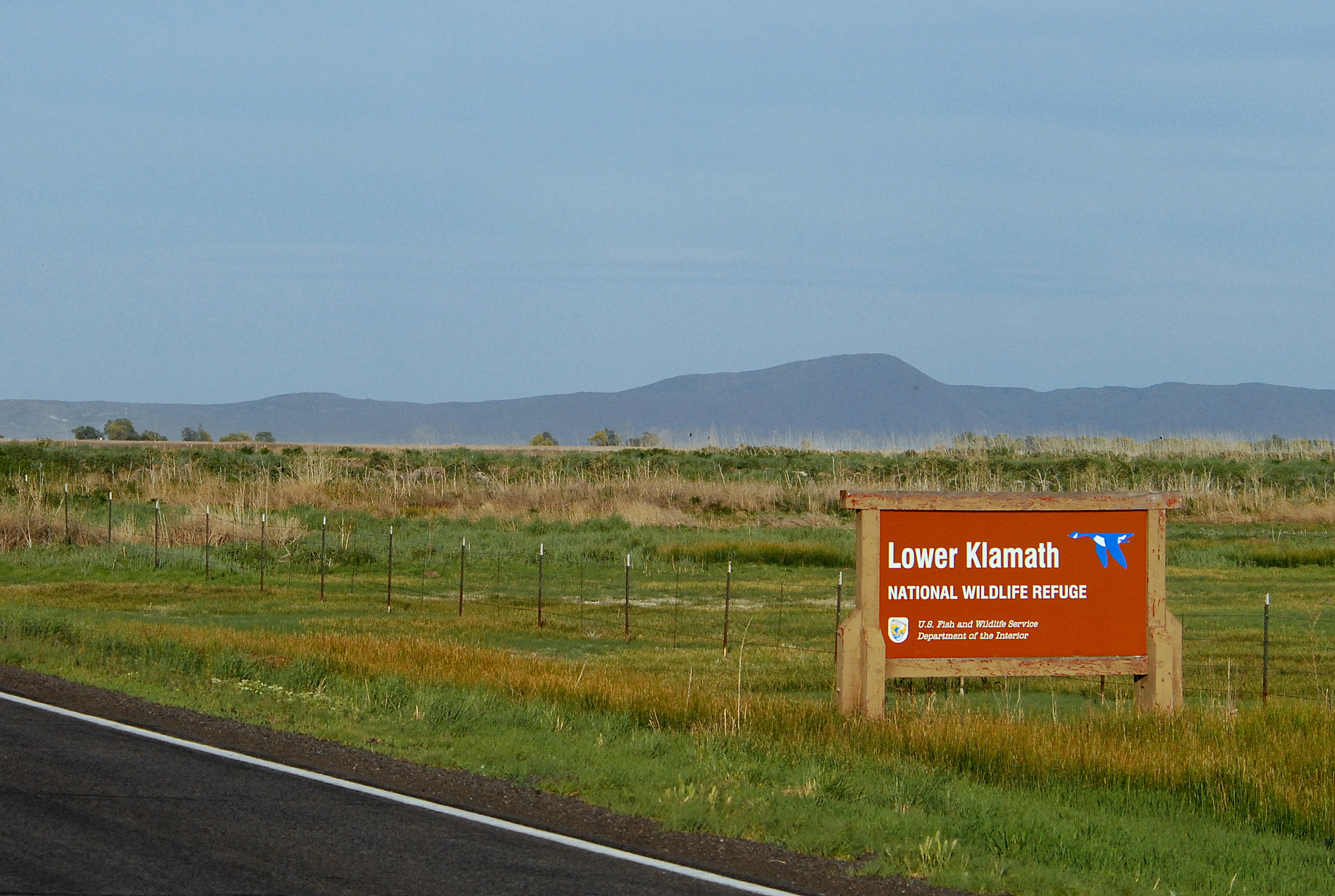 Lower Klamath NWR entrance sign | FWS.gov